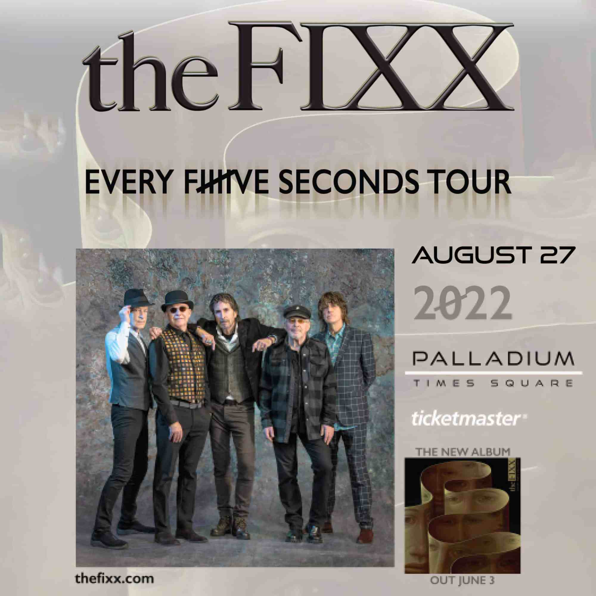 The Fixx Every Five Seconds Tour W Jill Sobule Palladium Times