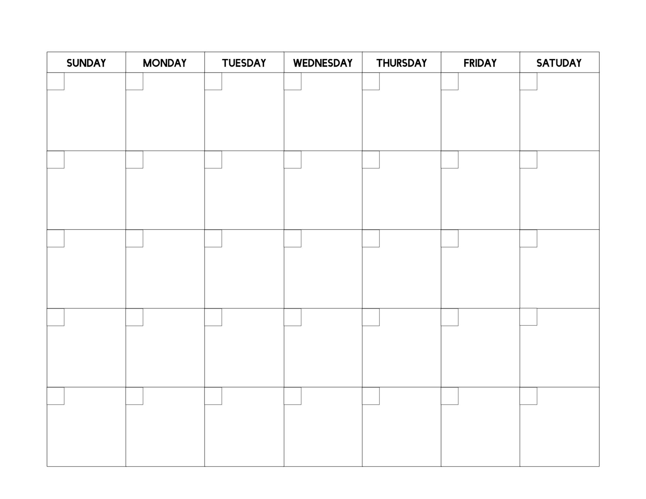 Printable Blank Calendar Templates World Of Printables Free Printable