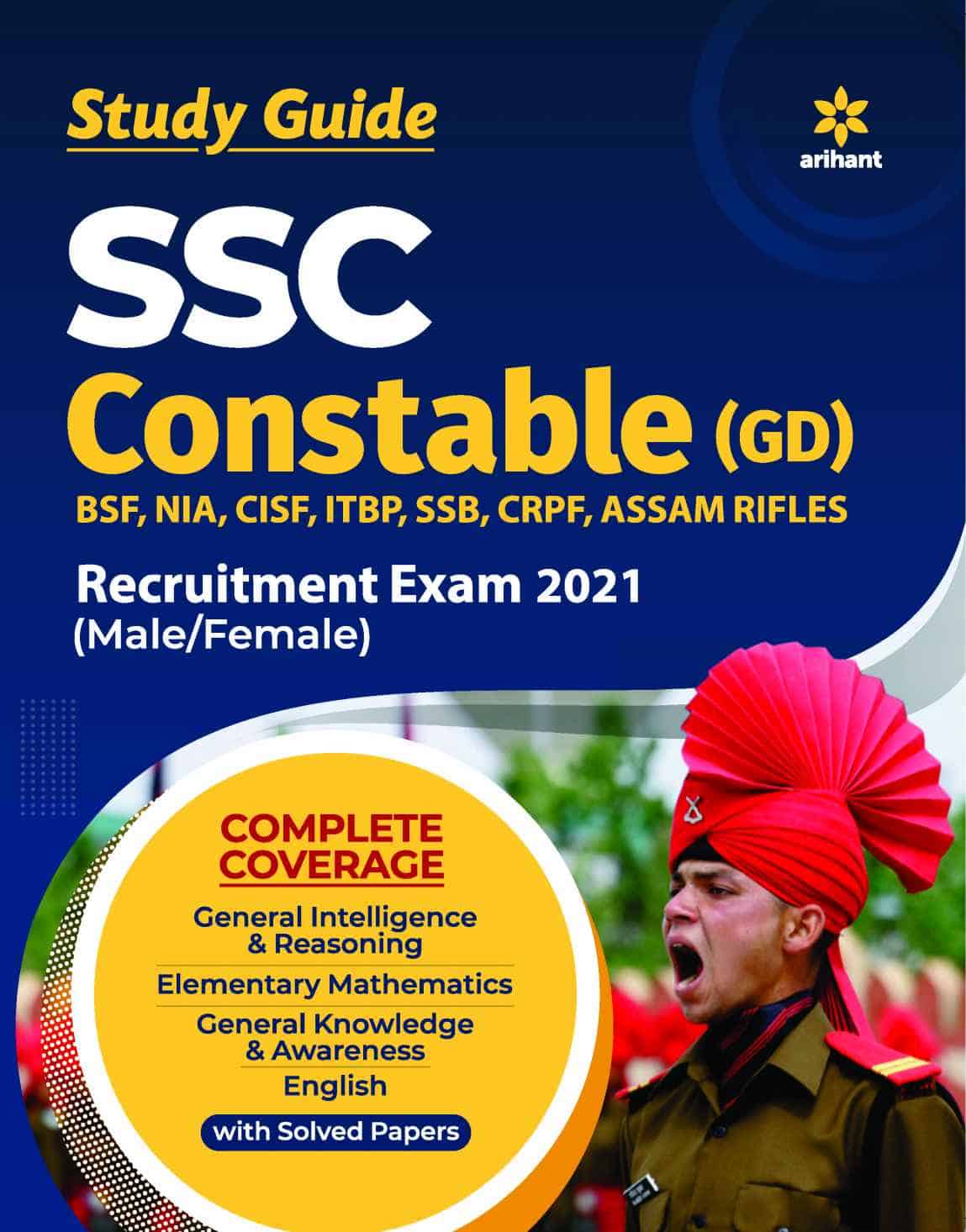 Pdf Arihant Ssc Gd Constable Book In English And Hindi 2021 Edition