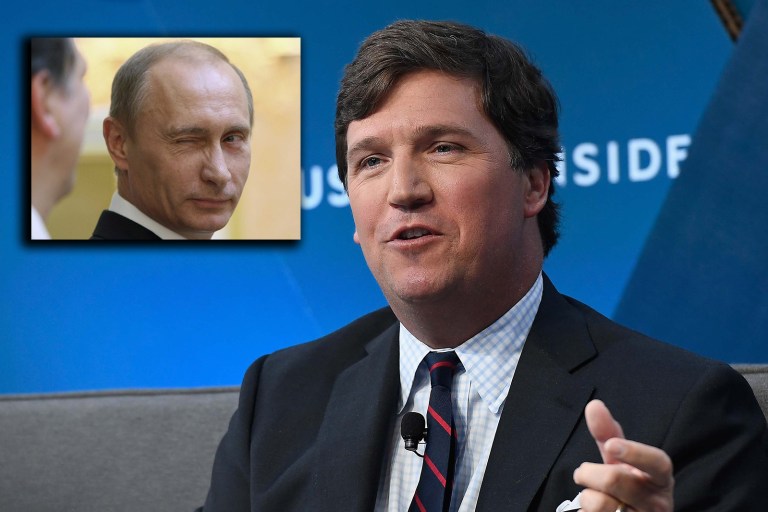 Tucker Carlson Lands Exclusive Interview With Putins Taint