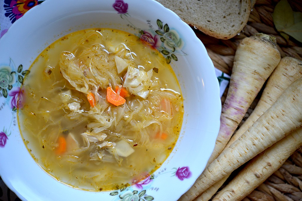 Polish Sauerkraut Soup Kapuśniak Polish Your Kitchen