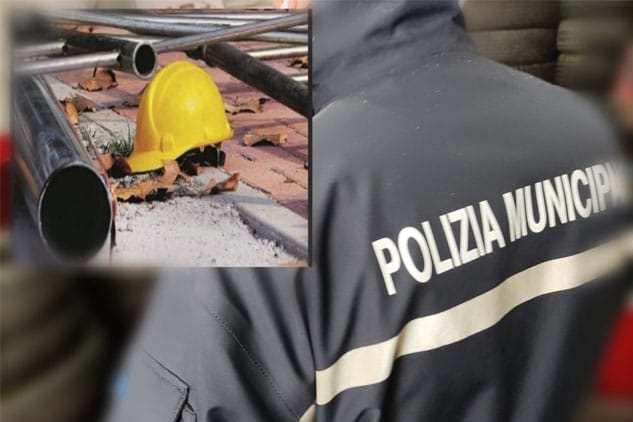 Arzano Blitz A Sorpresa Nel Cantiere Edile Da Parte Della Polizia