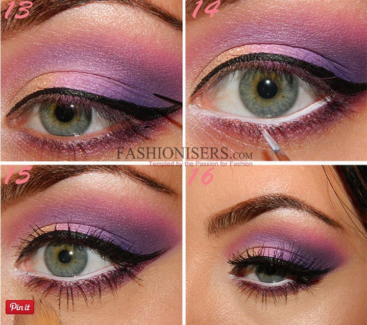 20 Mysterious Purple Smokey Makeup Tutorials Pretty Designs