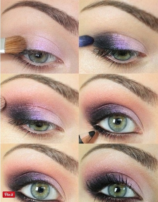 20 Mysterious Purple Smokey Makeup Tutorials Pretty Designs