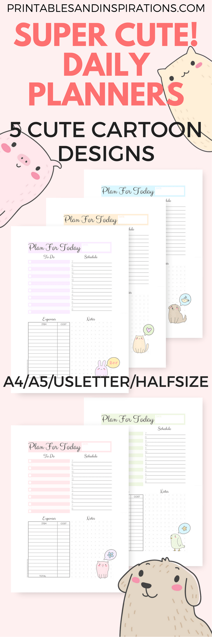 Cute Printable Planner