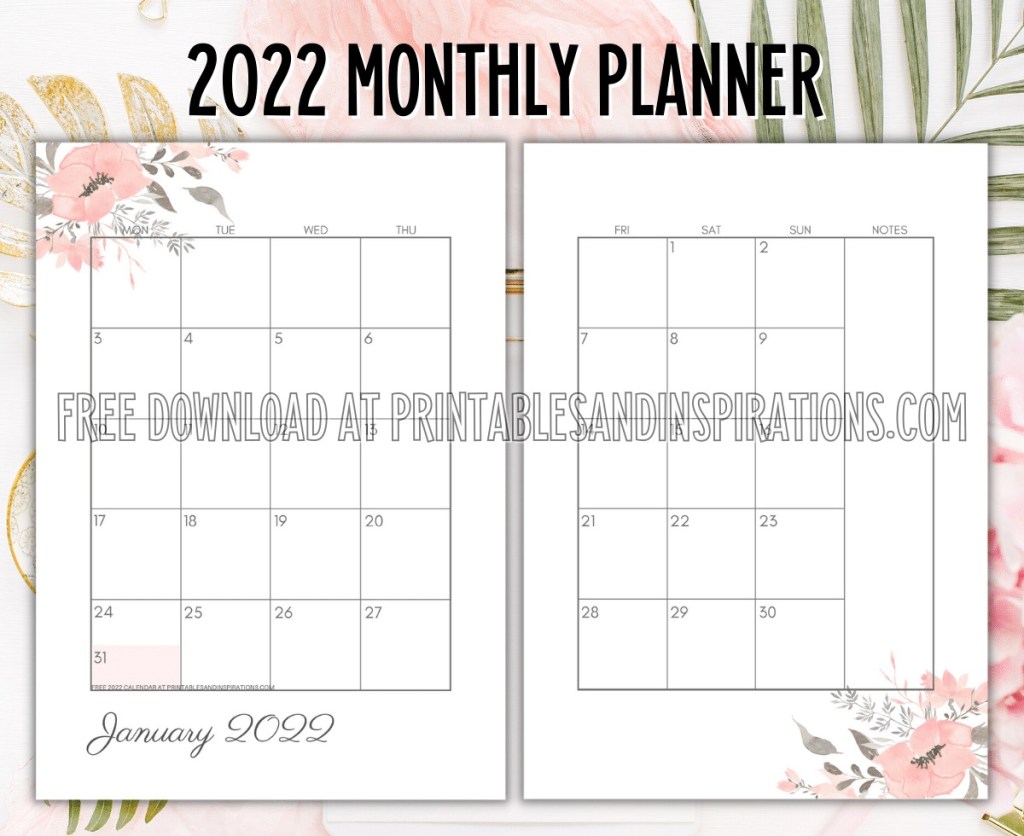 Free Printable 2022 2023 School Planner Printables And Inspirations