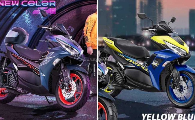 7 Warna Baru All New Yamaha Aerox 155 Connected 2023 Konsep Cyberpunk