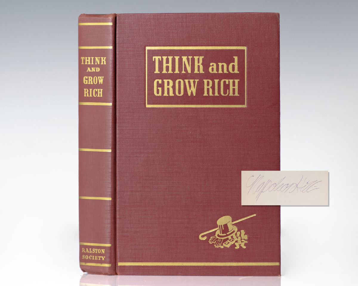 Think And Grow Rich Napoleon Hill First Edition Rare