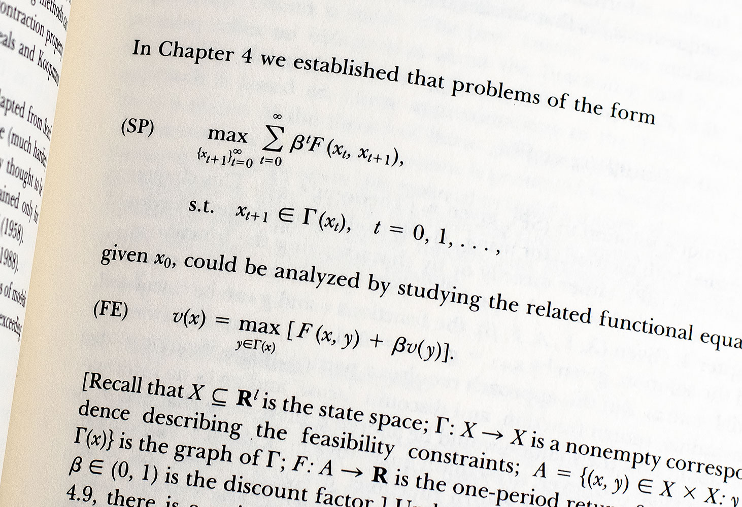 Recursive Methods In Economic Dynamics Raptis Rare Books Fine Rare