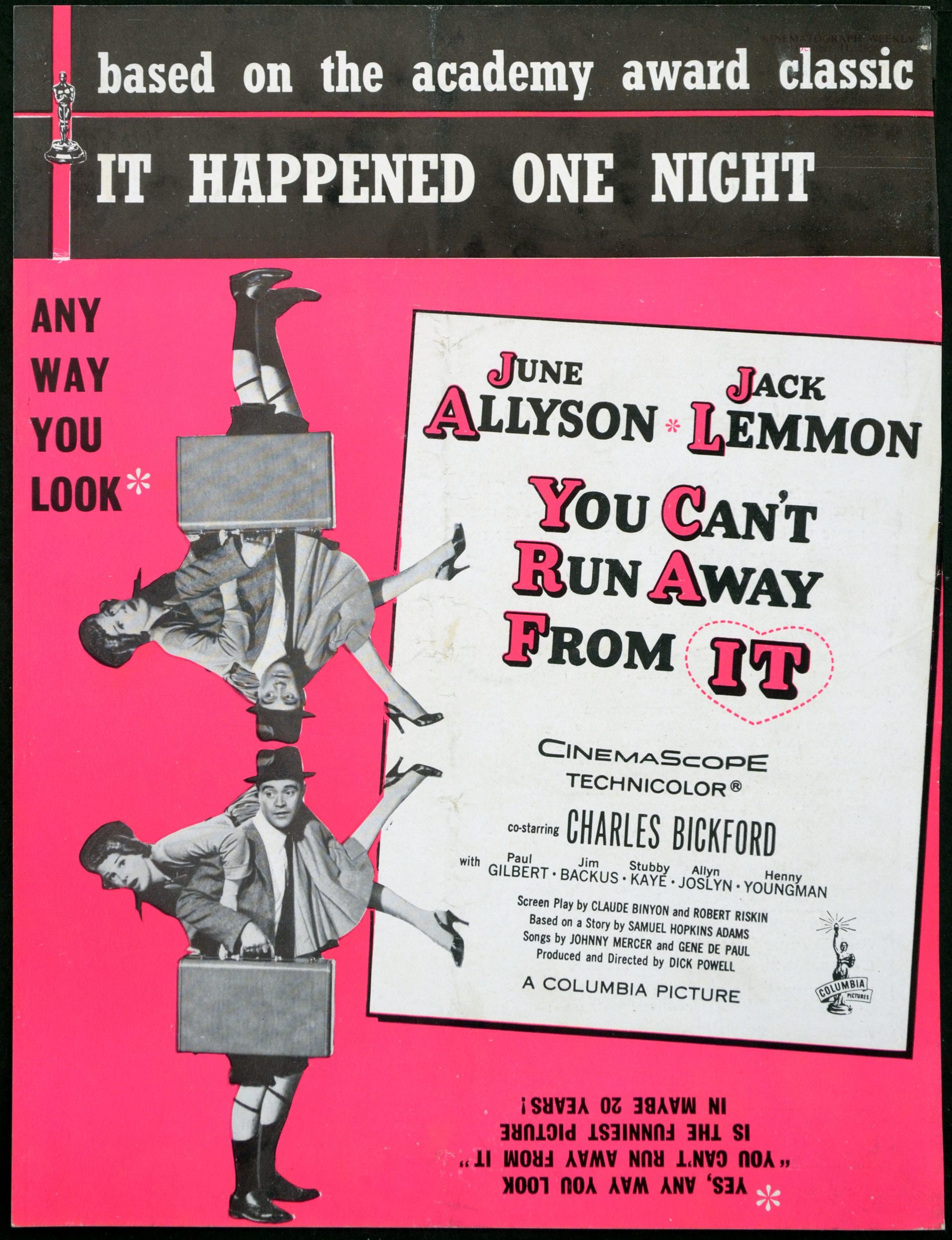 You Cant Run Away From It Rare Film Posters