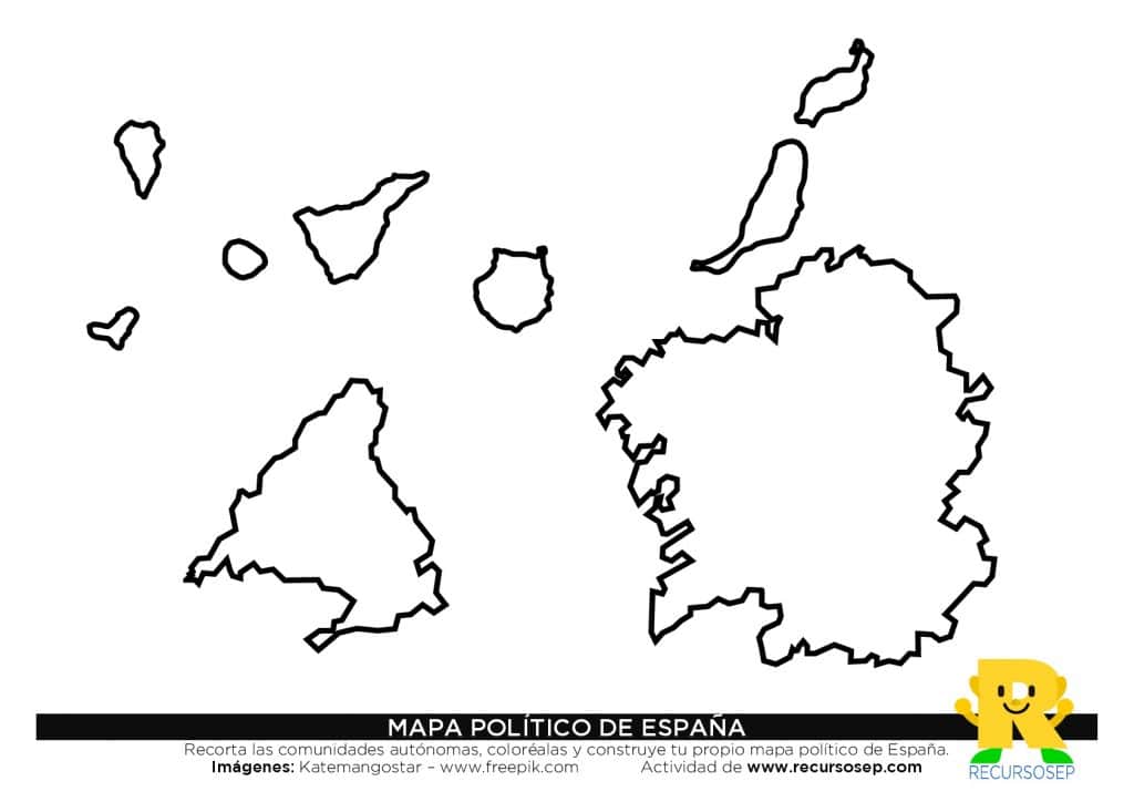 Construye Tu Propio Mapa Político De España