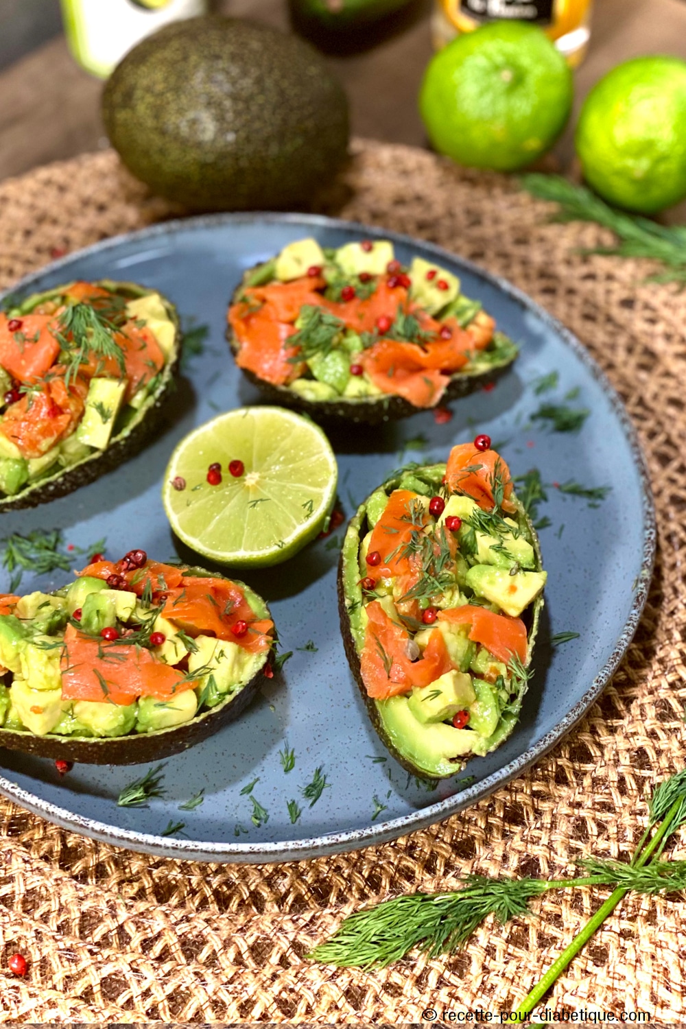 Avocat Au Saumon Fumé