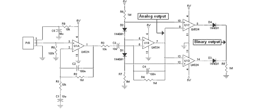 Infrared Motion Detector Circuit Diagram Wiring Diagram