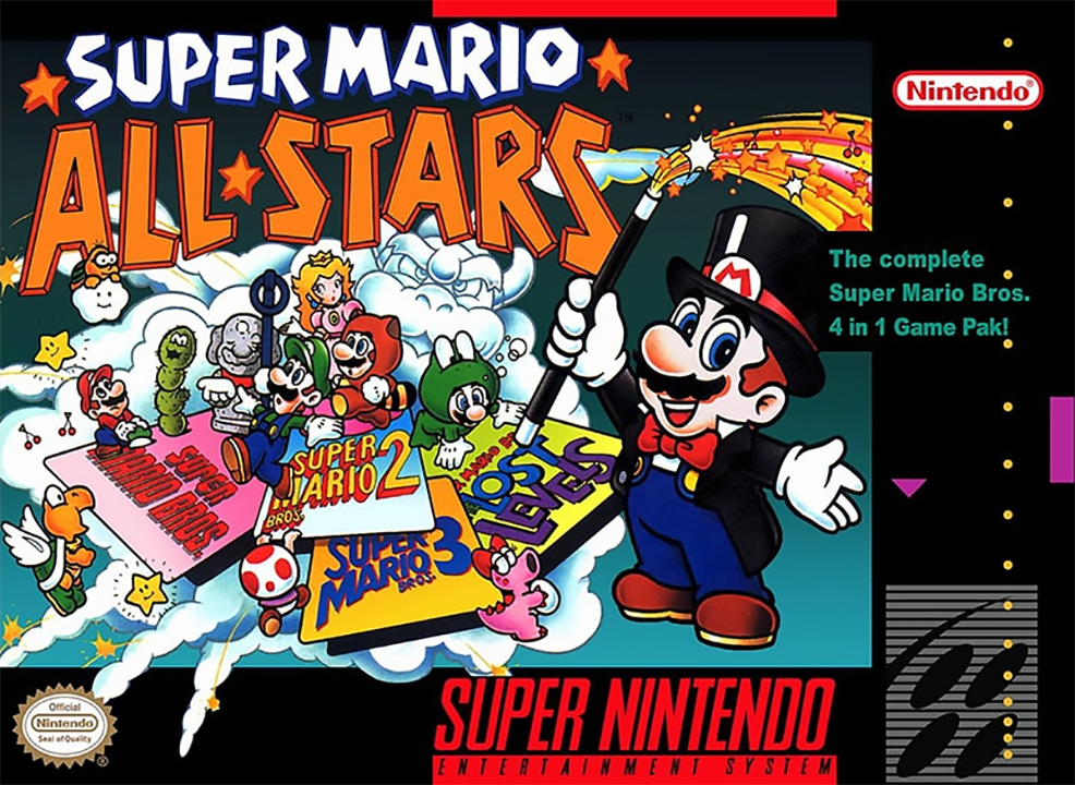 25th Anniversary Super Mario All Stars By Nintendo Ead • Replay Games