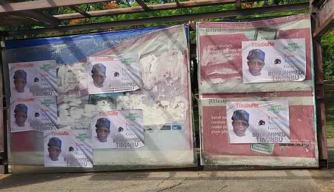 2023 Presidential Race Hots Up As Tinubus Posters Flood Abuja