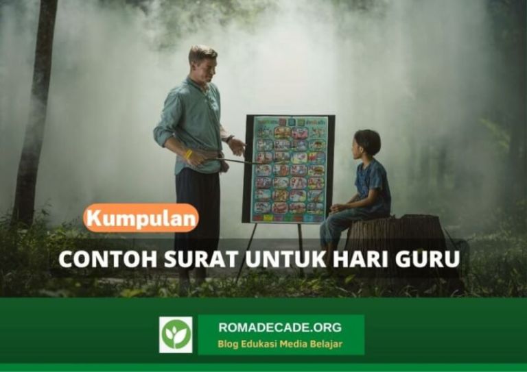 3 Contoh Surat Untuk Hari Guru Dan Cara Membuatnya