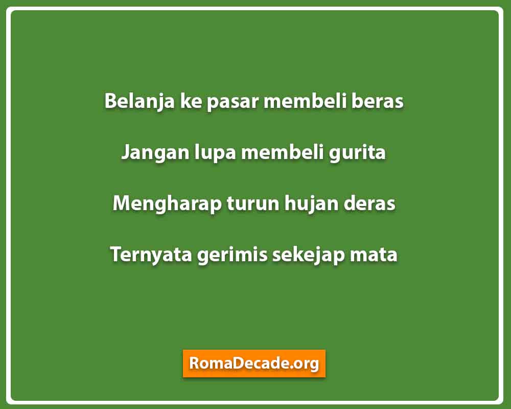 40 Contoh Pantun Kiasan Dan Maknanya Penuh Inspirasi