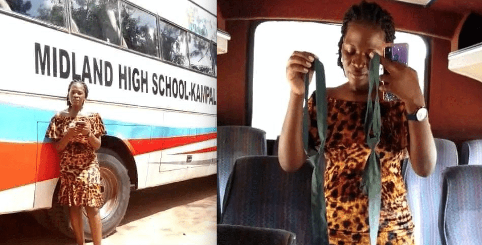 Lubiri High School Students Filmed On Midland High School Bus Belong