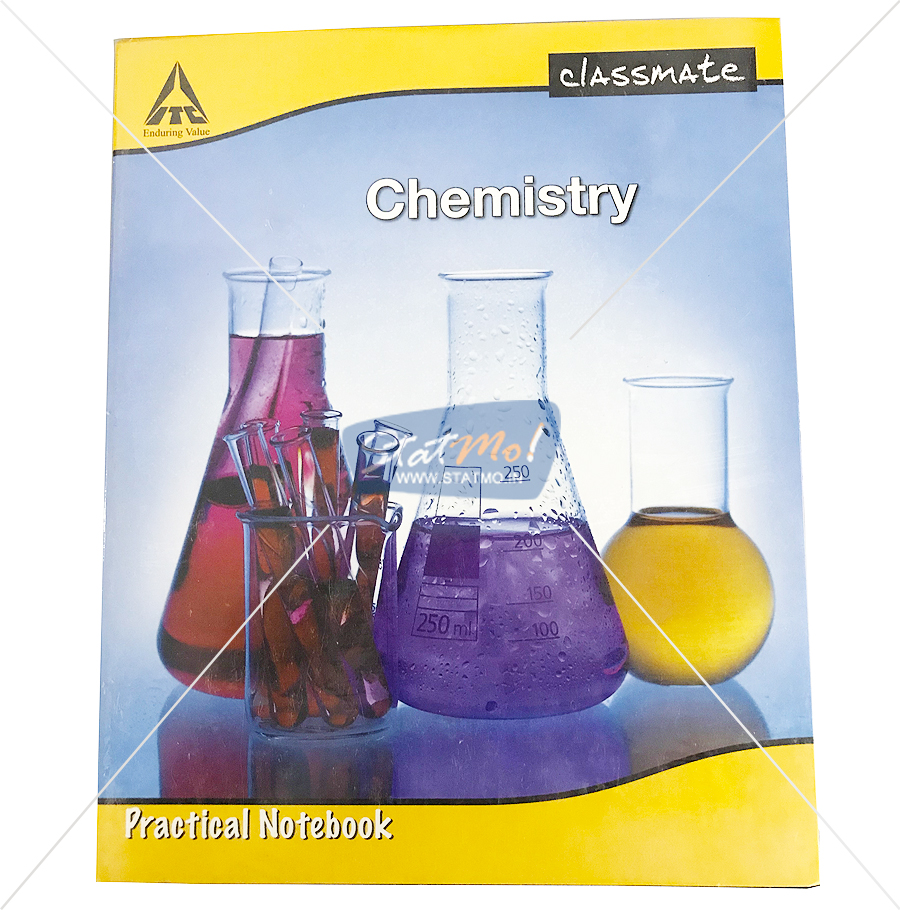 Classmate Practical Notebook Chemistry 108 Pages The