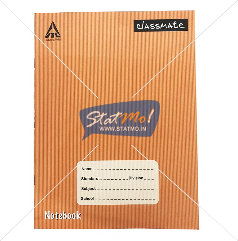 Classmate Notebook Four Lines With Gap Interleaf Pages 120