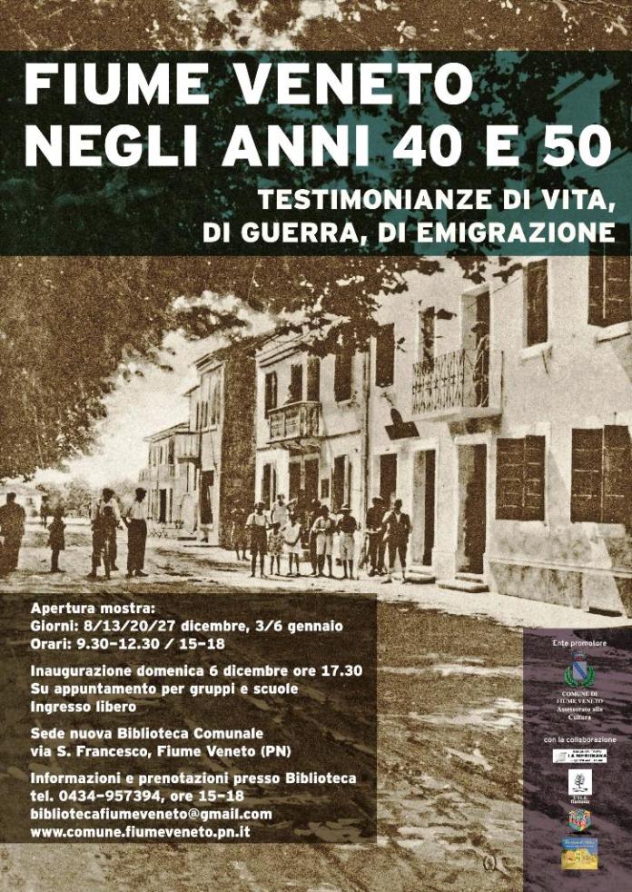 Storia Storie Pordenonefiume Veneto Negli Anni 40 E 50 Testimonianze