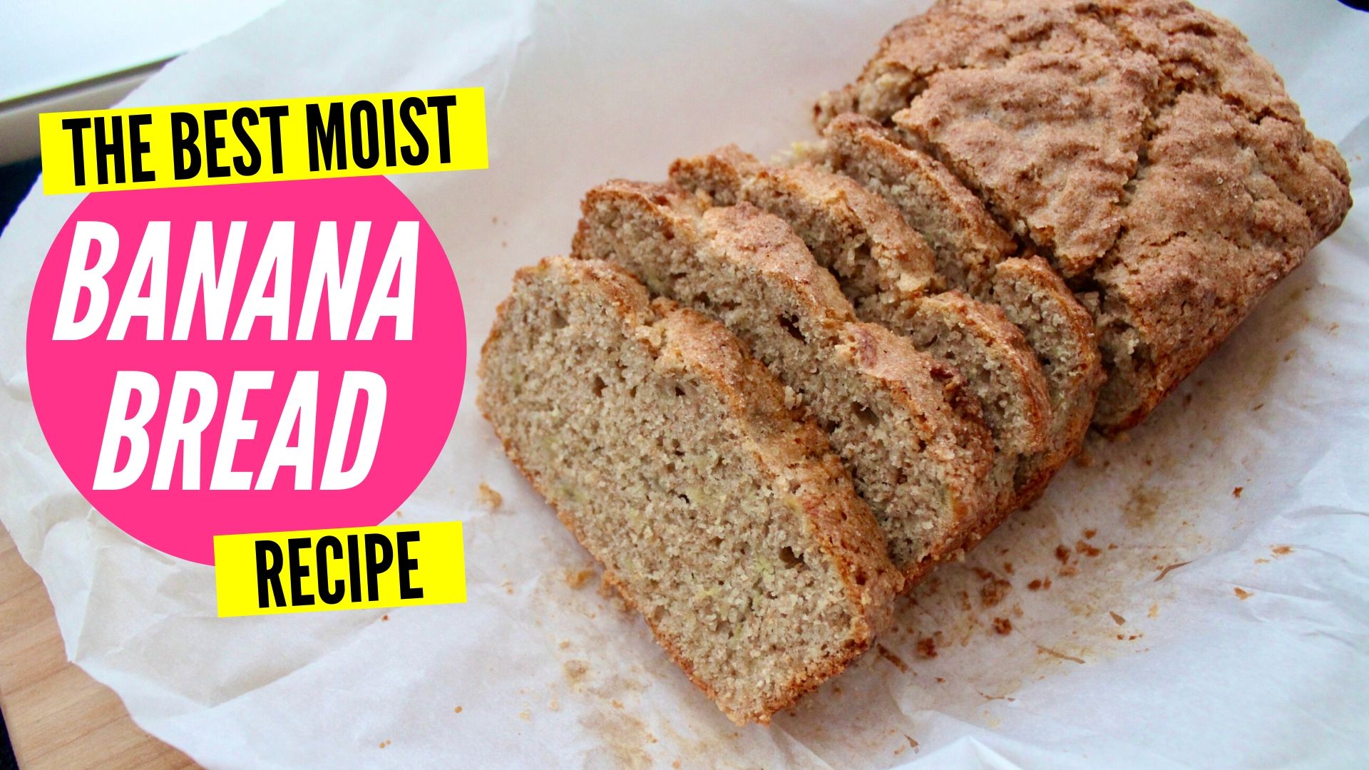 How To Make Healthy Banana Bread Moist With A Crispy Top Strong Mom