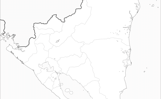 Colorea Tus Dibujos Mapa De Nicaragua Para Colorear Images Bilarasa