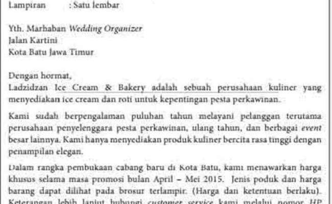 Kumpulan 5 Surat Penawaran Dan Balasannya Contoh Surat Dinas Tentang