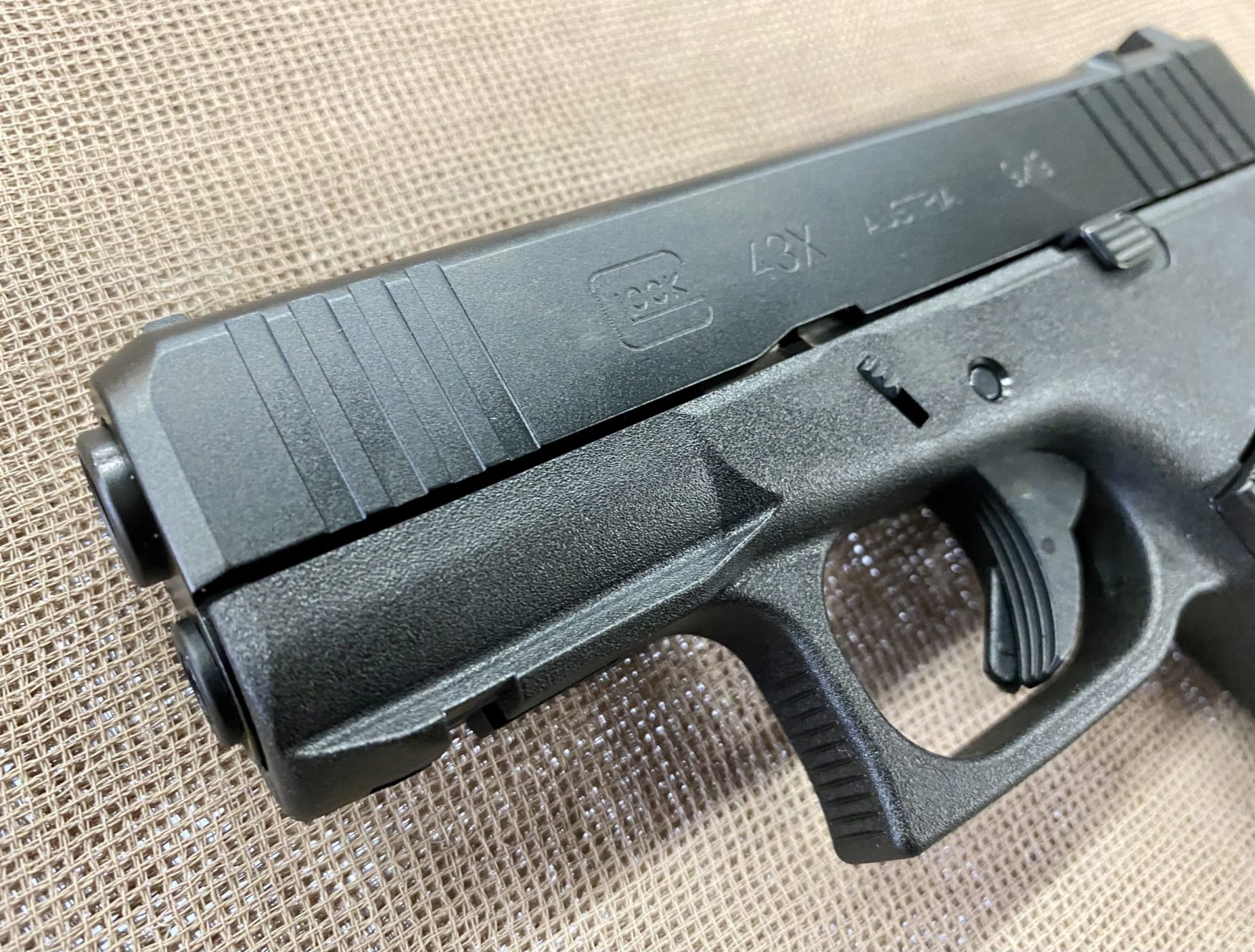 Glock 43x Mos 9mm Compact 101 Capacity Fixed Sights Saddle Rock Armory