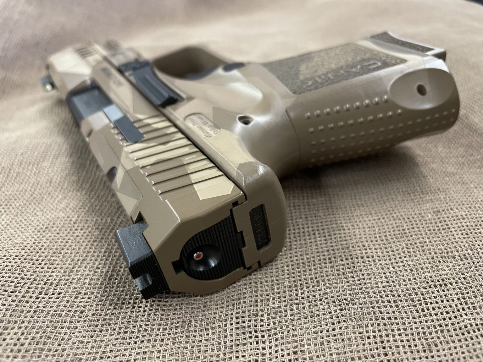 Canik Tp9 Elite Sc In 9mm 12151 Capacity Optics Ready Fde Camo