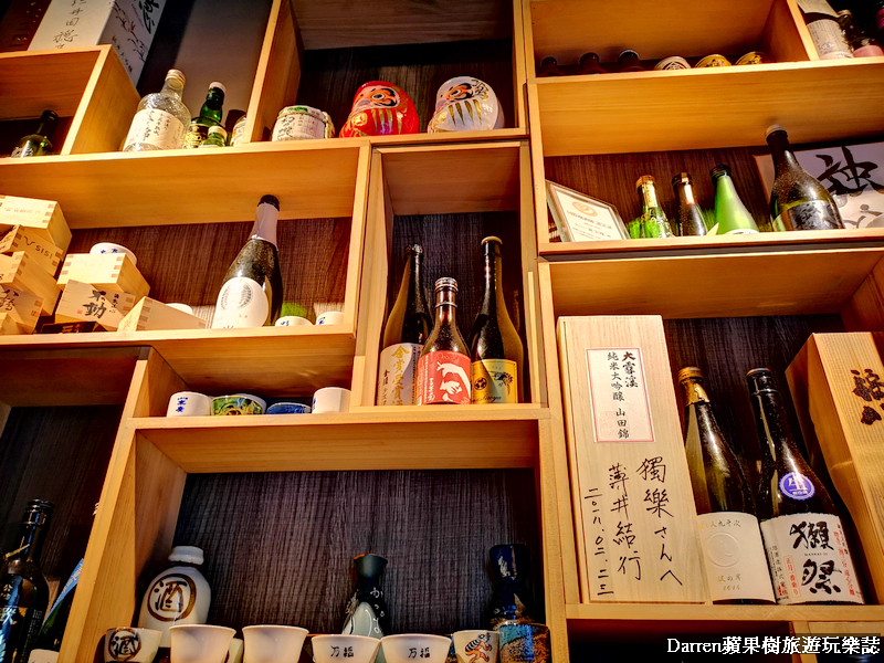 『台北清酒居酒屋』獨樂清酒食堂台北車站旁隱藏版餐酒館清酒唎酒師現場介紹日式居酒屋 Saydigi 點子生活