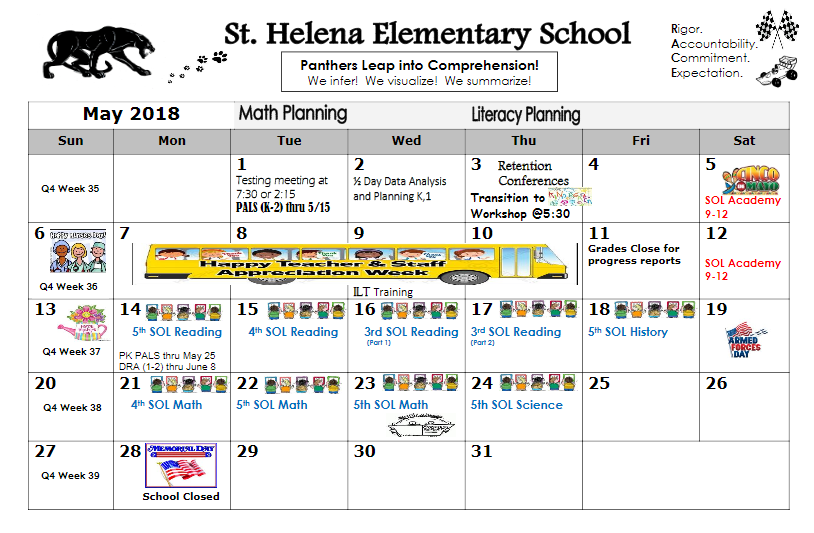 Helena Elementary School Calendar 2023