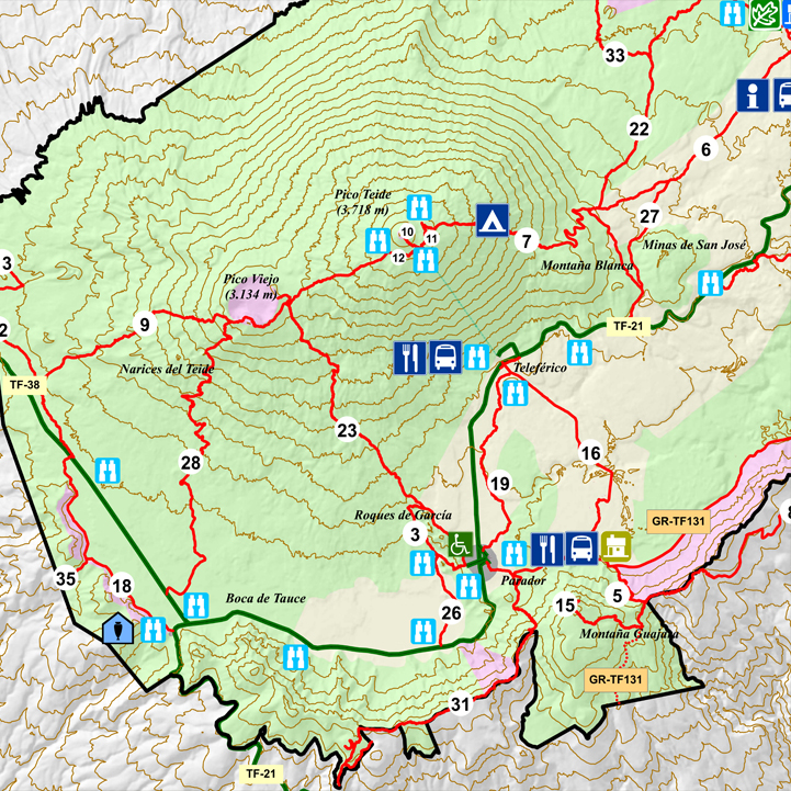 Senderos Del Teide Senderos Btt