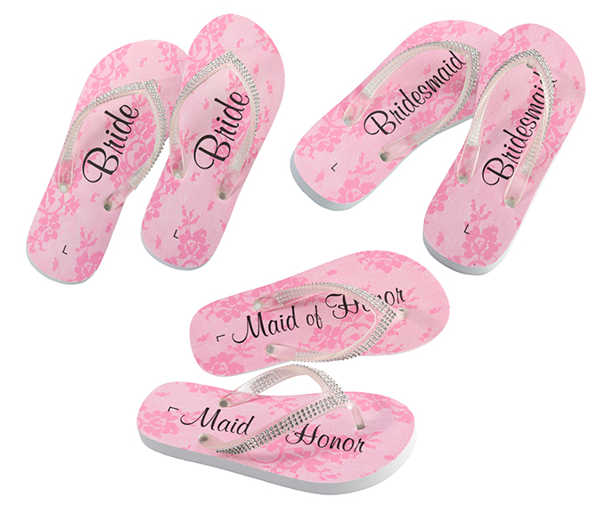 Bridesmaid Flip Flops Sentry Lane