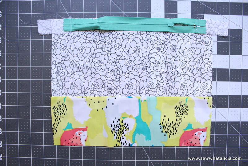 How To Sew A Lined Zipper Pouch Sew What Alicia