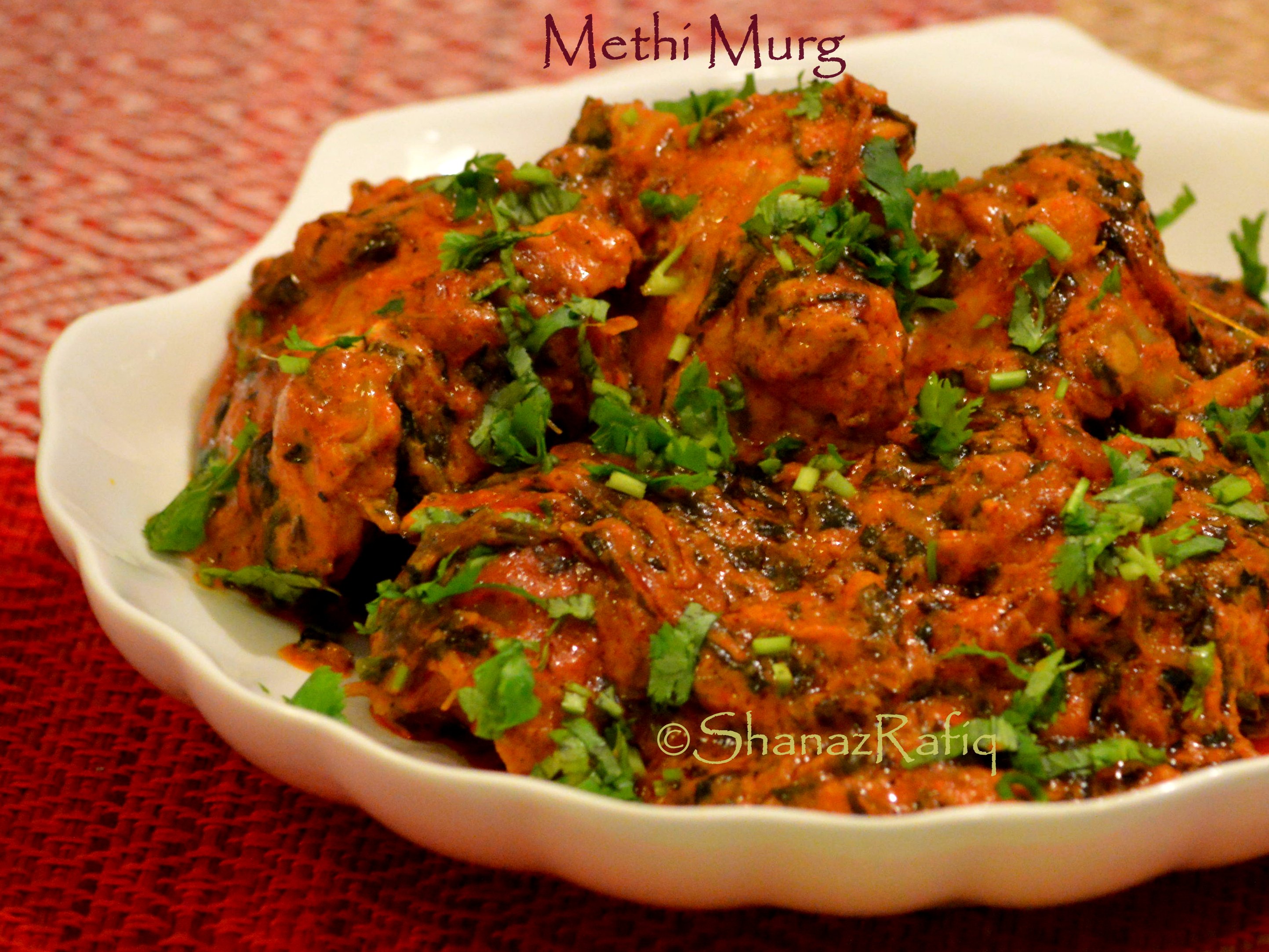 Quick And Easy Methi Chicken Recipe Fenugreek Chicken Curry