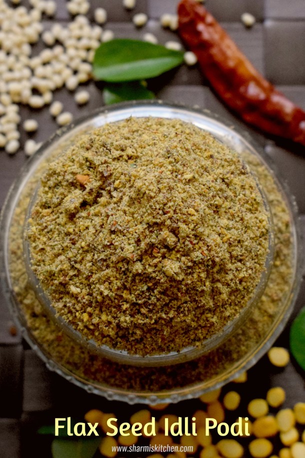 Flax Seed Idli Podi Recipe Flax Seed Chutney Powder