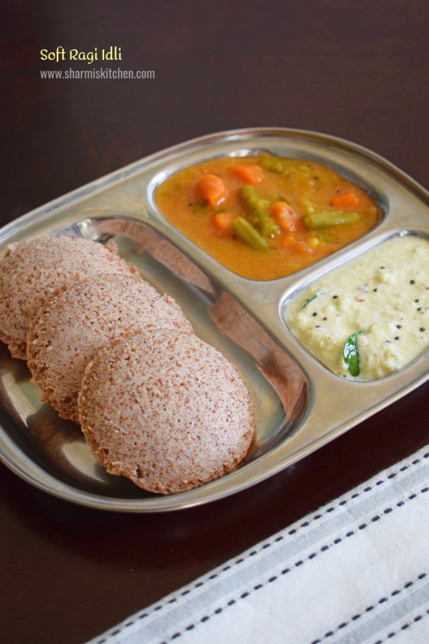 Soft Ragi Idli Recipe Fermented Ragi Idli No Rice Barnyard Millet