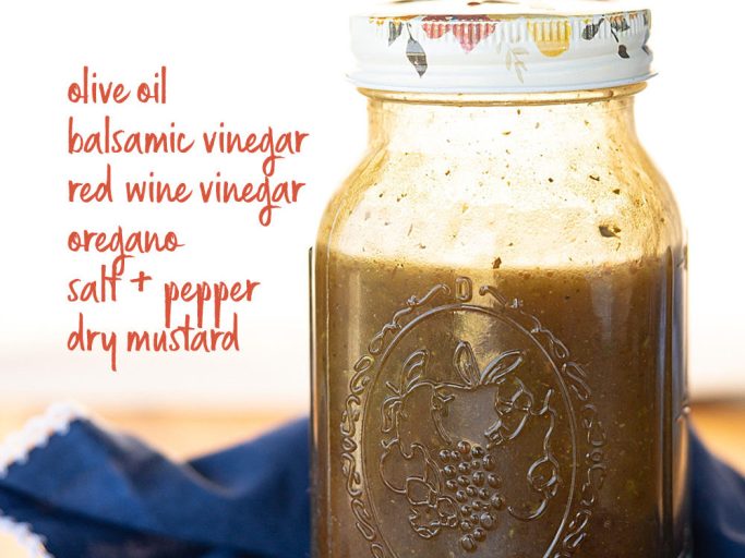 Balsamic Vinaigrette Recipe Six Clever Sisters