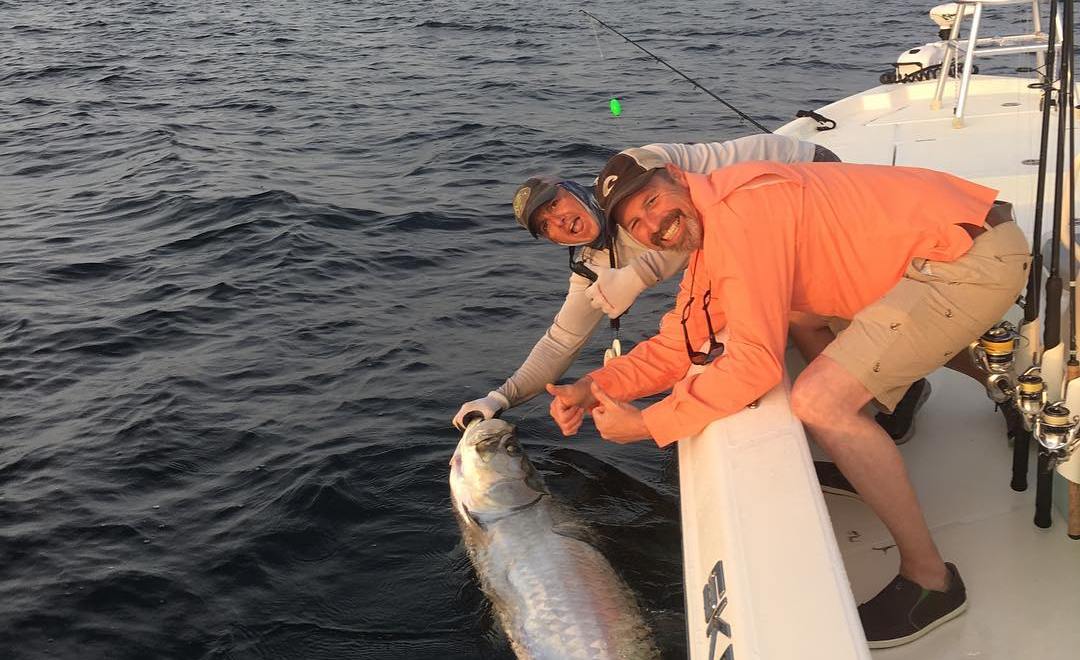 Pops Hung Into A Nice Far Girl Too Tarponfishing Staysaltyflorida