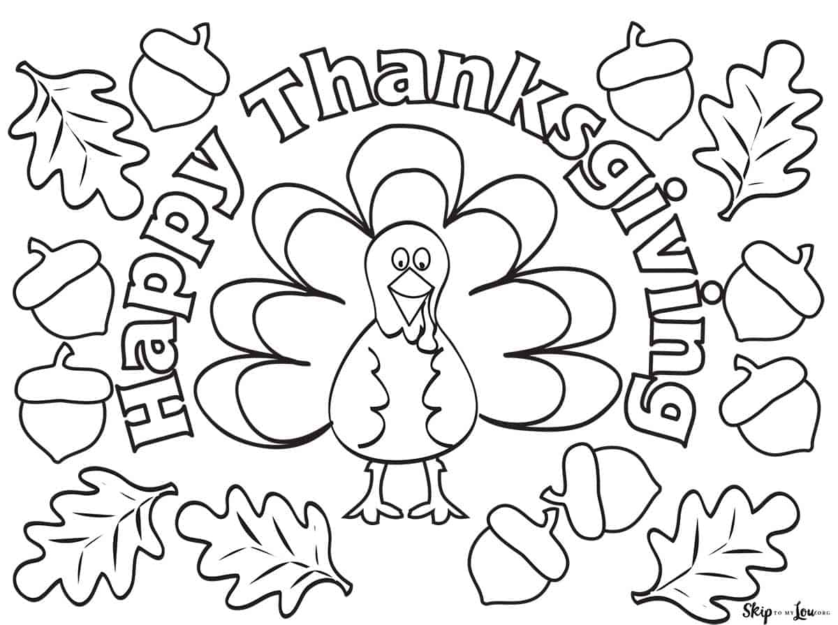 Turkeys To Coloring And Cut Out Get Crafty With These Fun And Easy