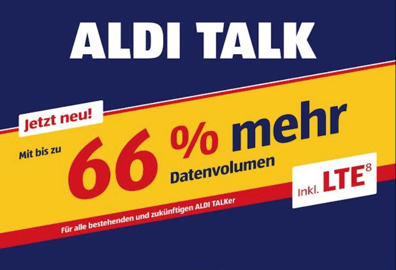 Aldi Talk Ab Sofort Mit Mehr Datenvolumen In Allen Tarifen