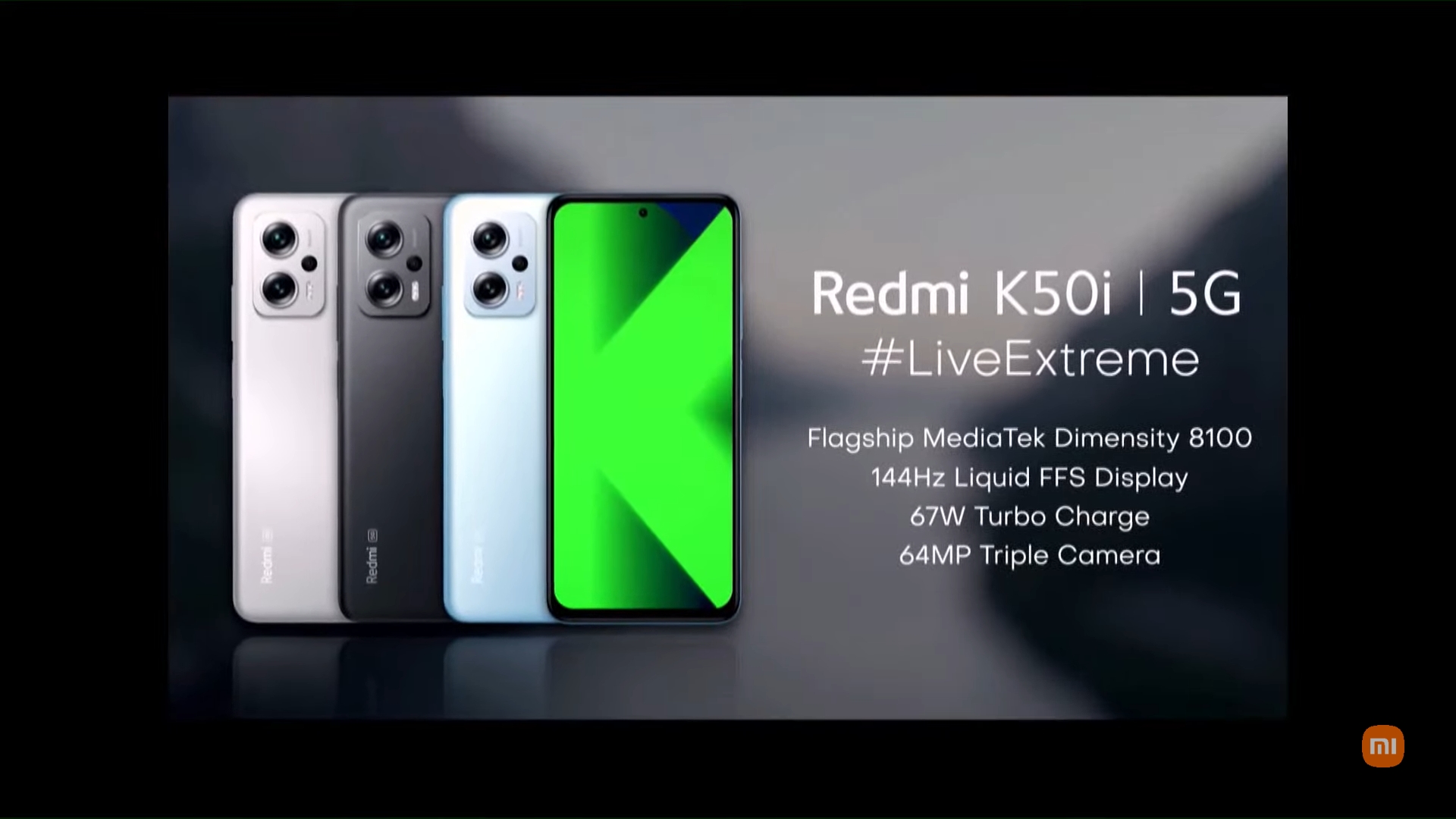 Redmi K50i 5g Launched In India With Dimensity 8100 Soc And 5080mah