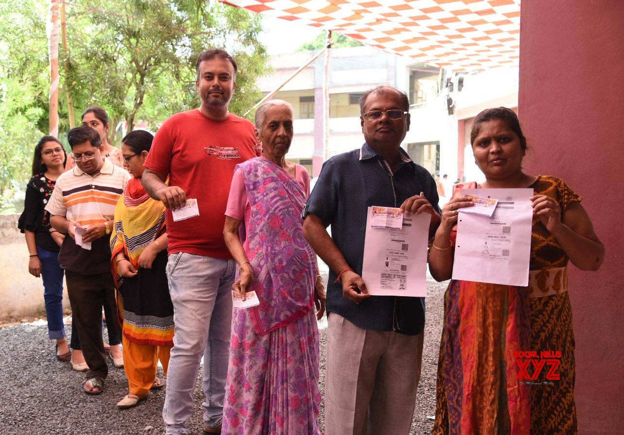 Surat Gujarat 2019 Lok Sabha Elections Phase Iii Voting Underway