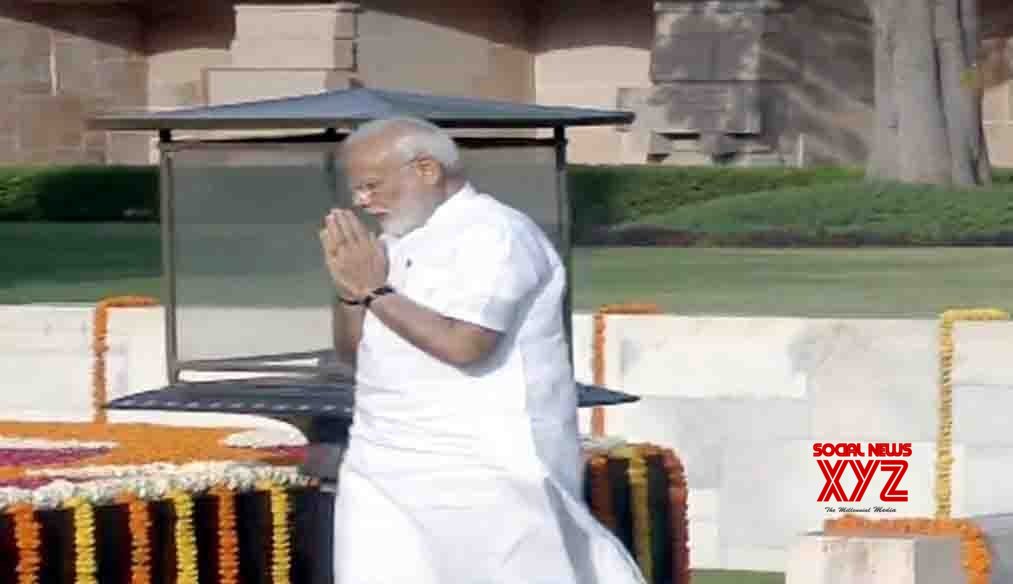 New Delhi Modi Visits Memorials Of Mahatma Gandhi Vajpayee Gallery