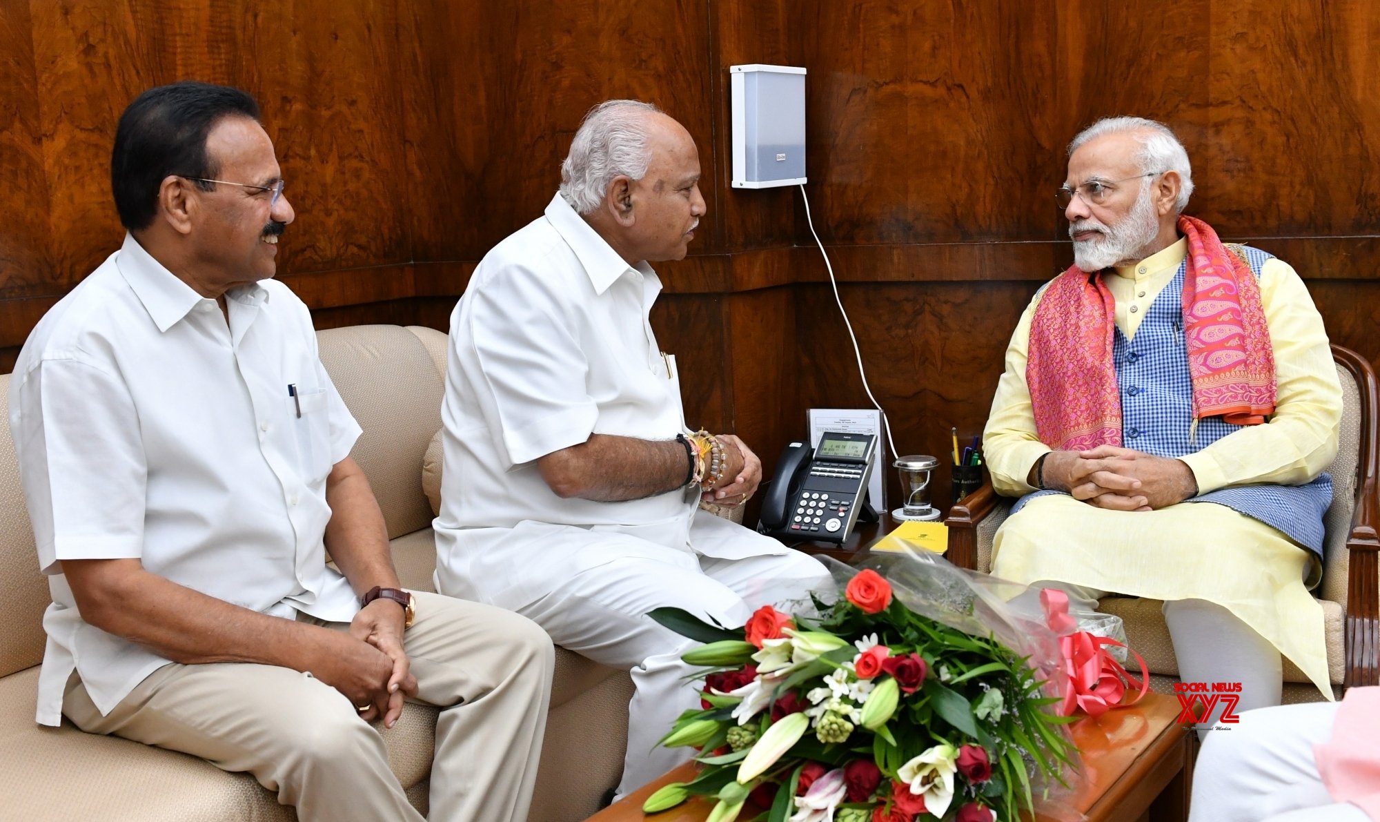 Karnataka Floods Yediyurappa Meets Pm Seeks 10000 Cr Fund Social