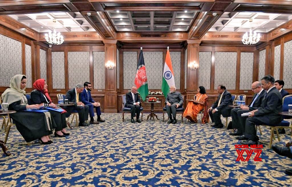 Bishkek Kyrgyzstan Pm Modi Meets Afghanistan President Gallery