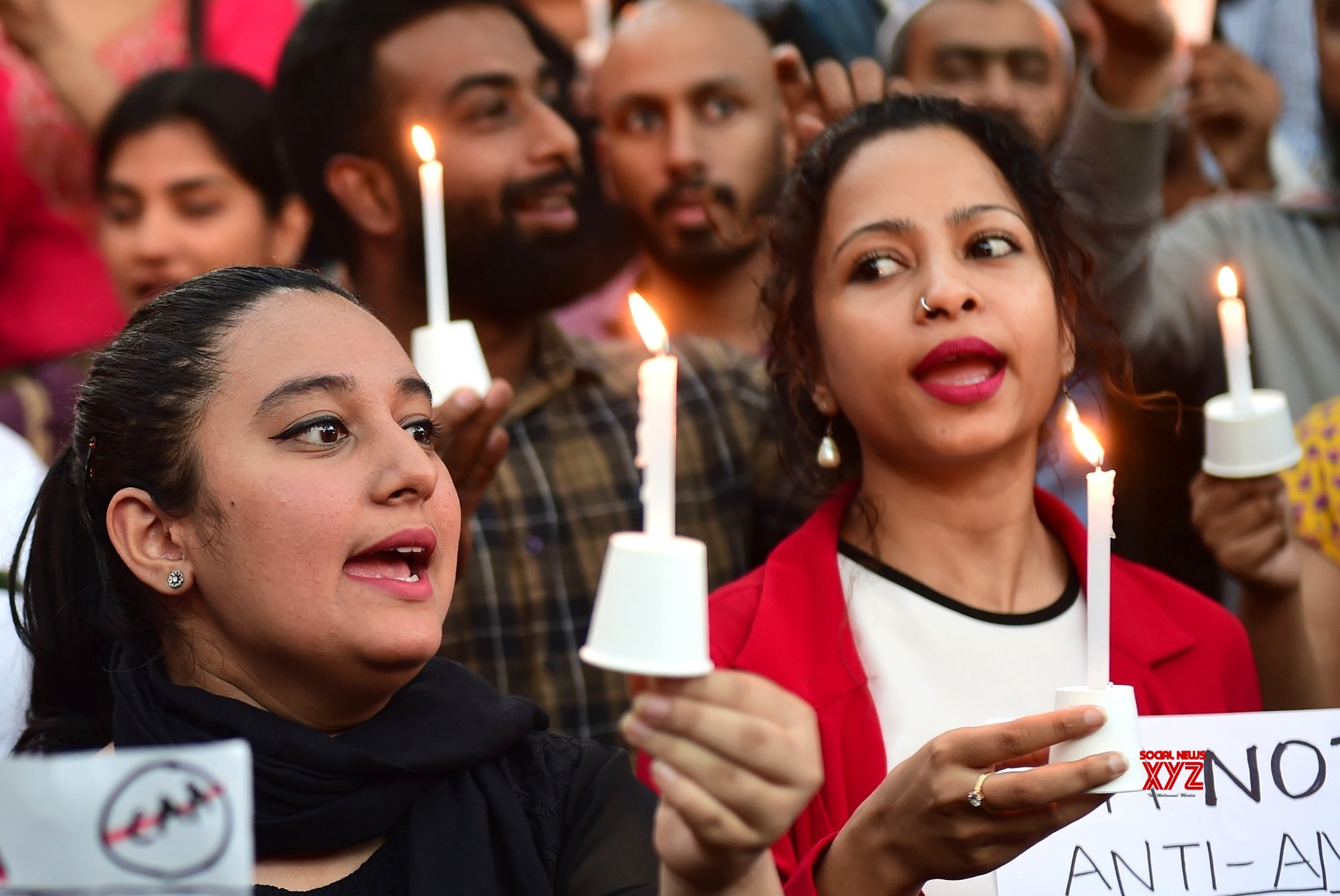 Bengaluru Candlelight Protest March Against Caa Nrc Gallery Social