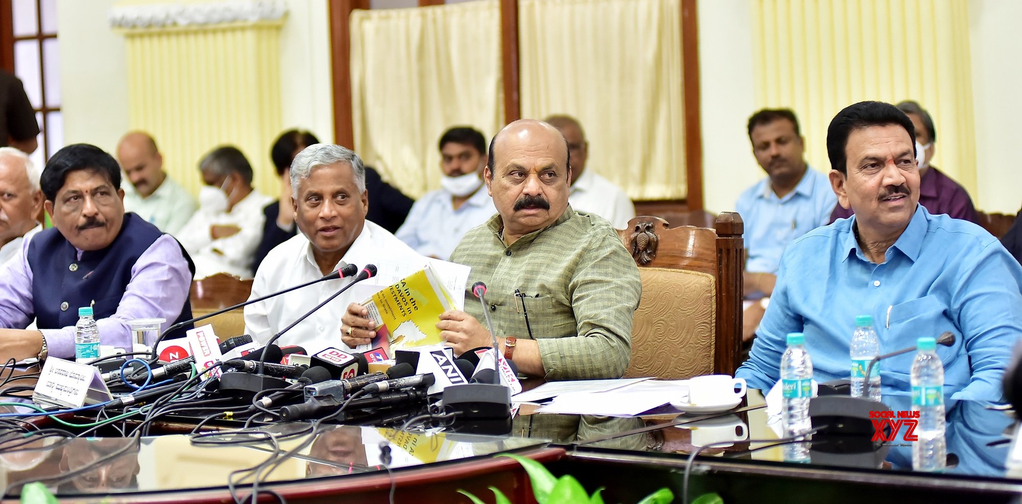 Bengaluruchief Minister Of Karnataka Basavaraj Bommai Addressing A