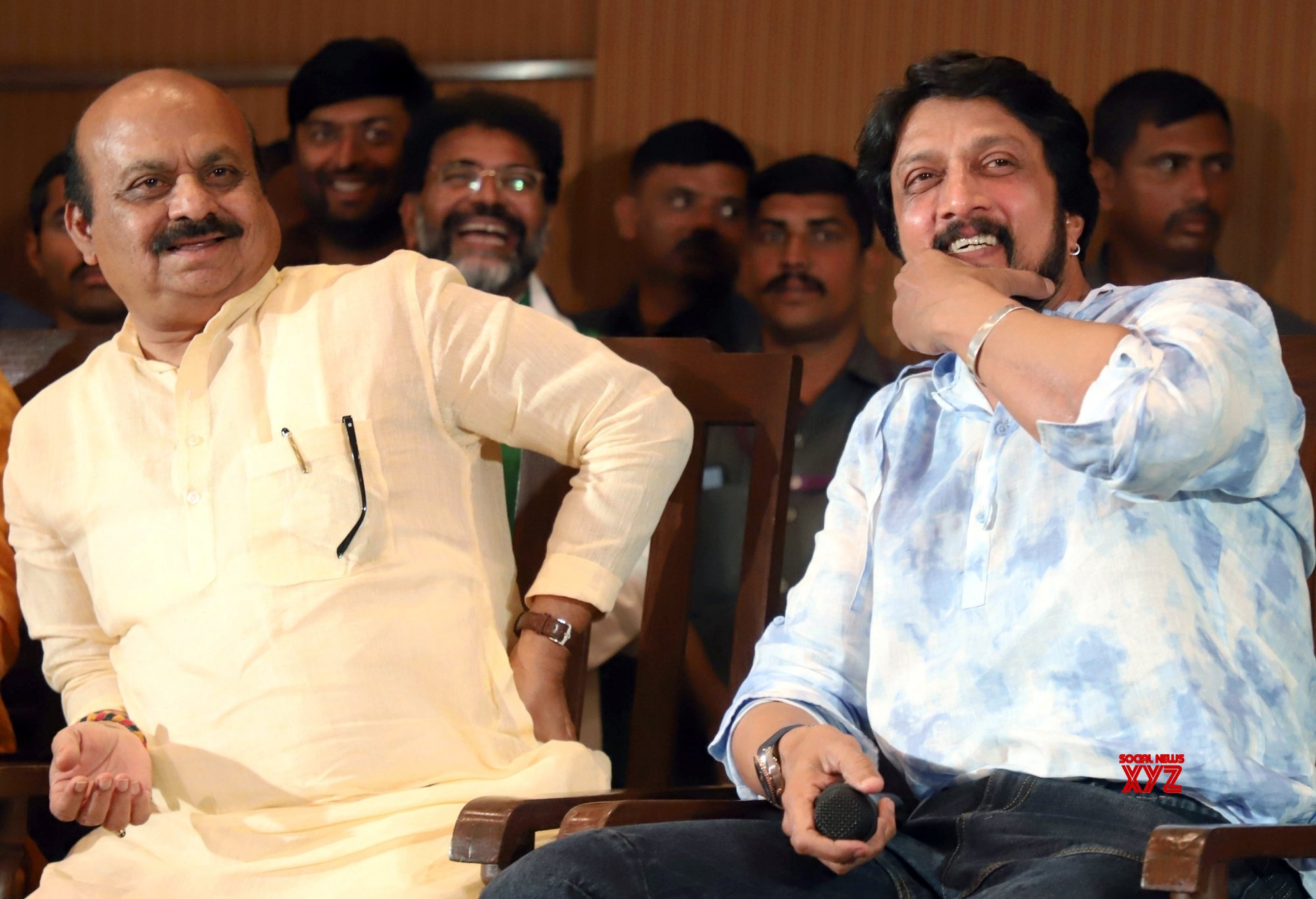 Bengaluru Chief Minister Of Karnataka Basavaraj Bommai With Actor